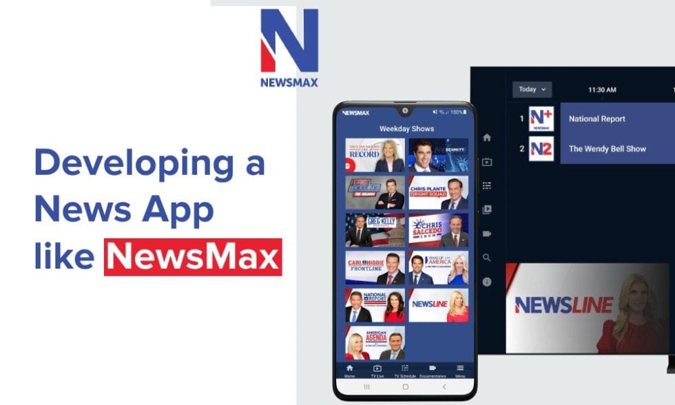 Developing a News App like NewsMax - Smarther